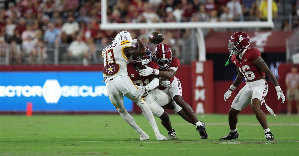 Alabama coaches explain why targeting was called against Dre ...