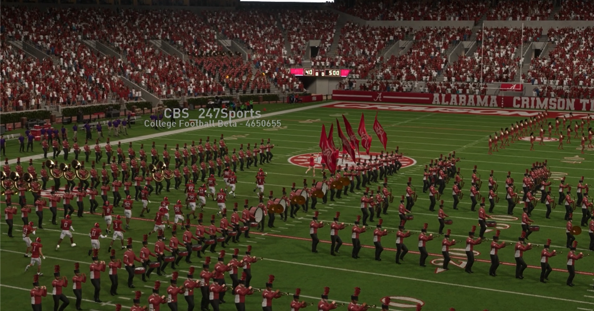 EA Sports College Football 25: Alabama Crimson Tide team preview