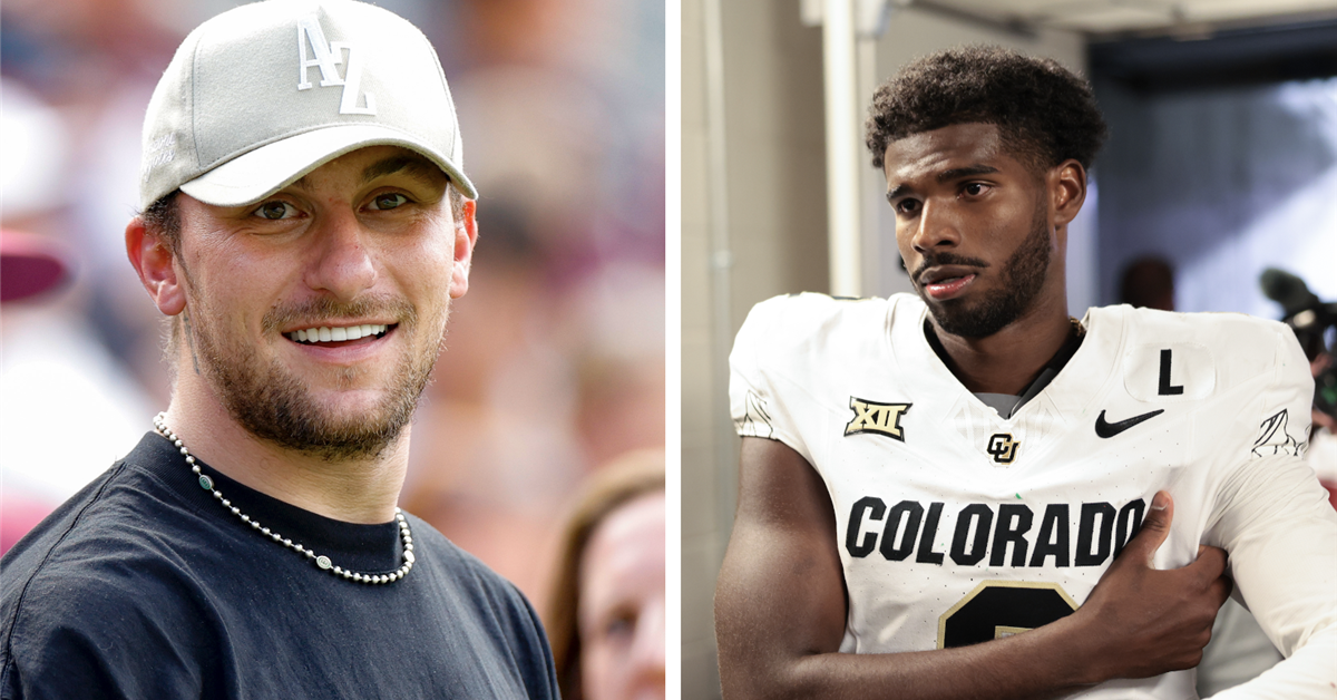 Johnny Manziel takes aim at Colorado QB Shedeur Sanders: 'I don't see ...