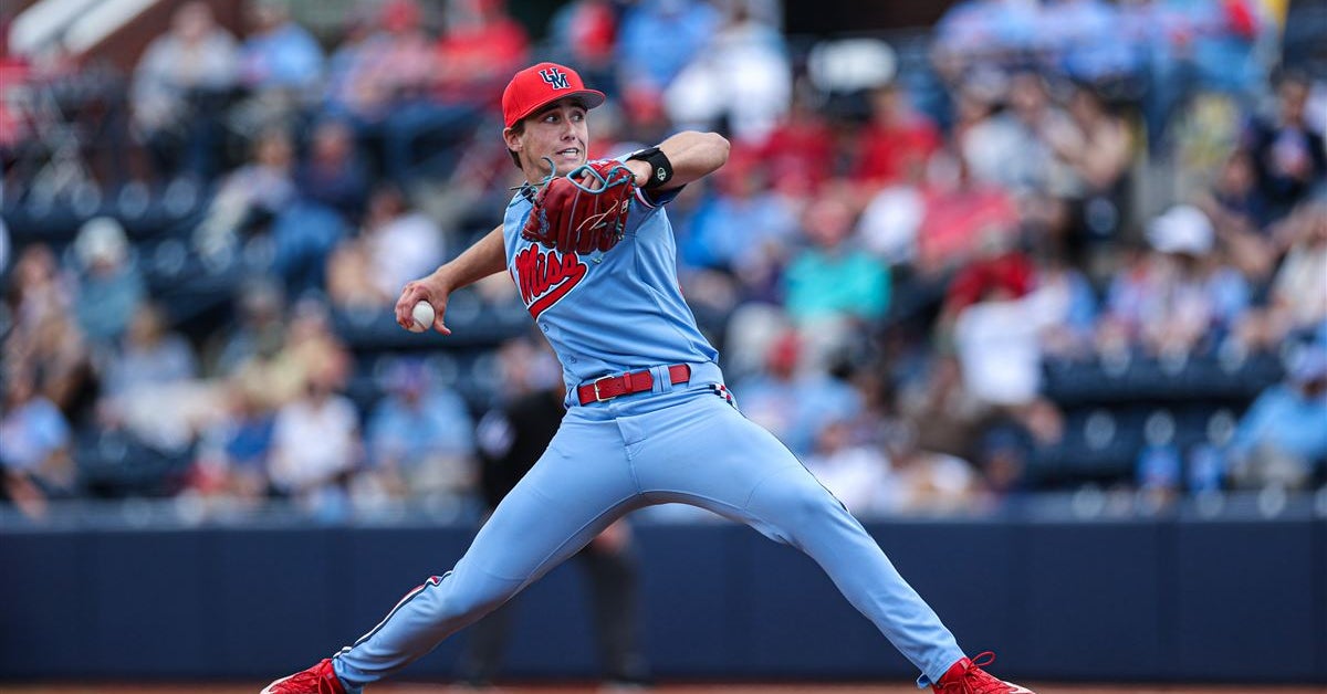 Behind Grayson Saunier's solid outing and some late heroics, Ole Miss ...
