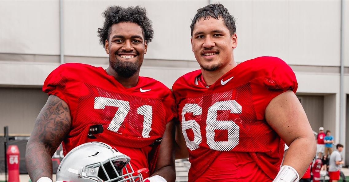 Two more official Buckeyes as two offensive linemen lose their black stripe