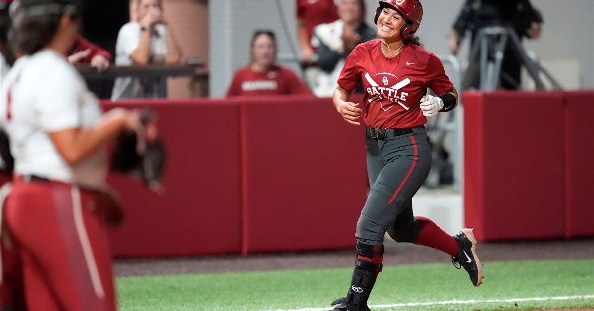 A sweep: Isabella Smith throws perfect game in Game 1, OU hits 3 home ...