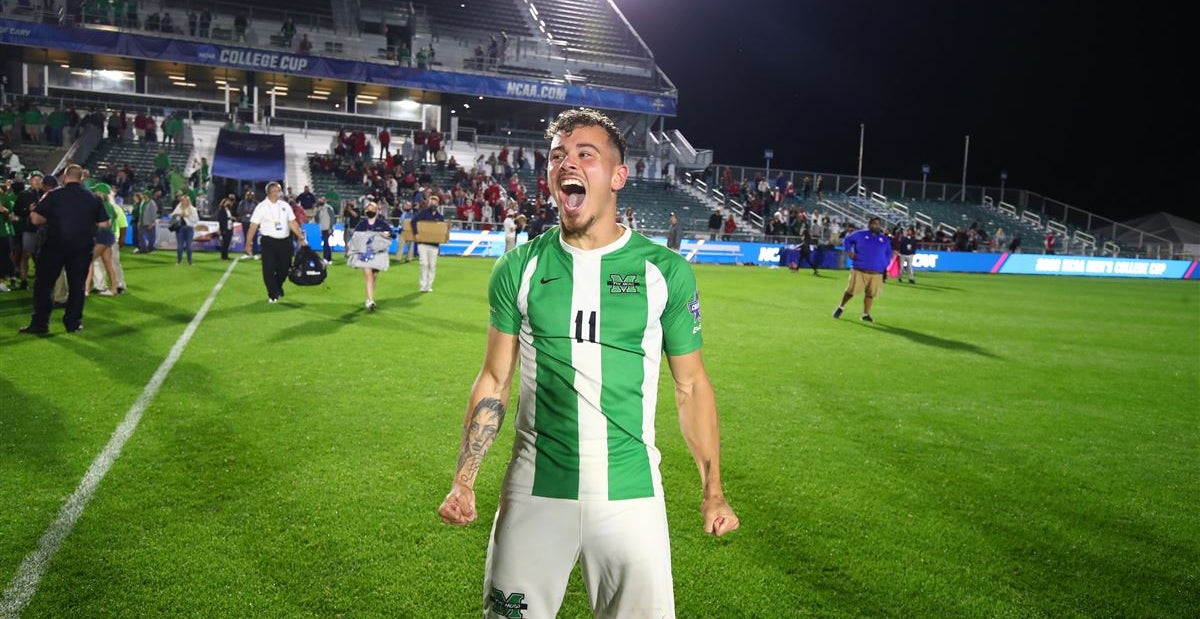 Jamil Roberts caps Marshall soccer career with historic goal in NCAA ...