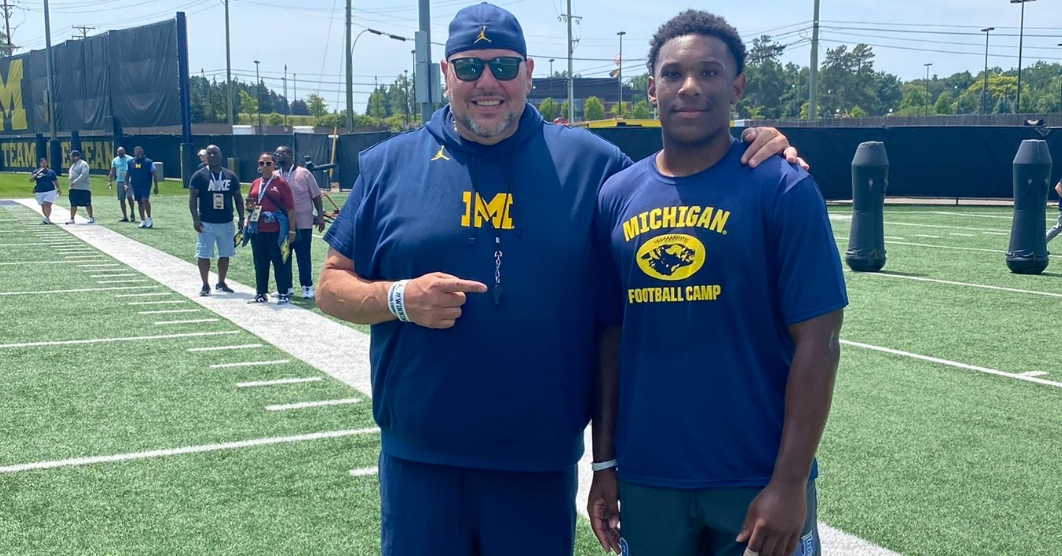 Michigan at the top for newly-offered EDGE Jacob Alexander