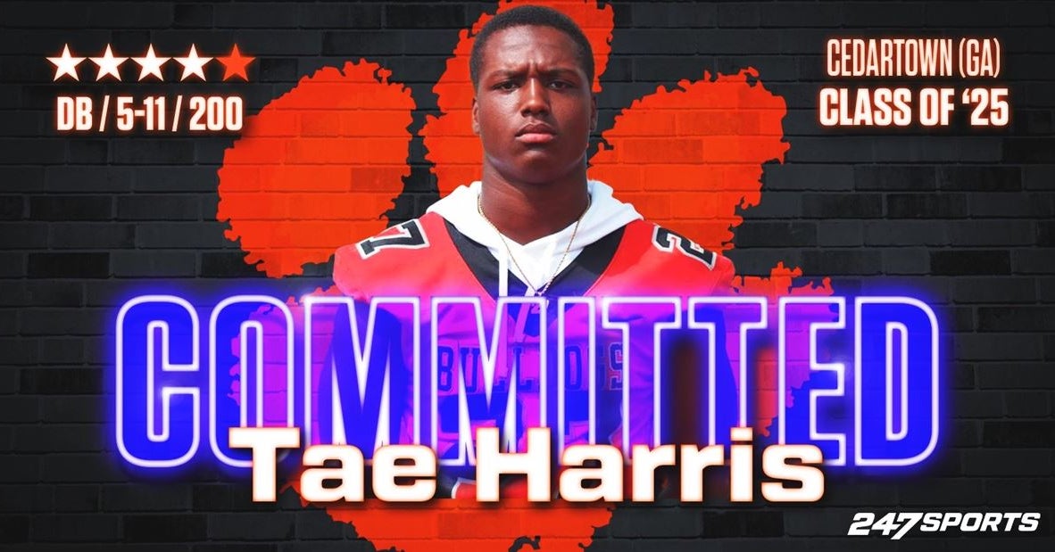 Top247 safety Tae Harris commits to Clemson