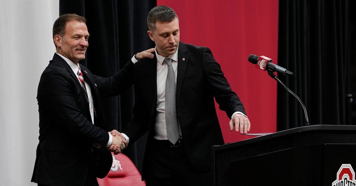 Ohio State AD Ross Bjork believes Jake Diebler is 'doing a great job ...