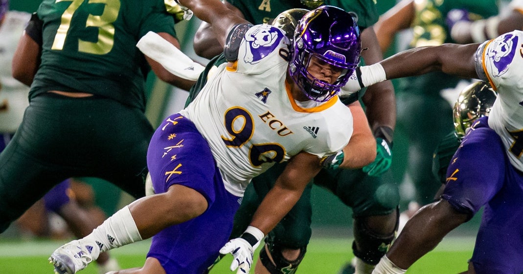 From walk-on to starter, Elijah Morris now firmly entrenched in ECU's ...