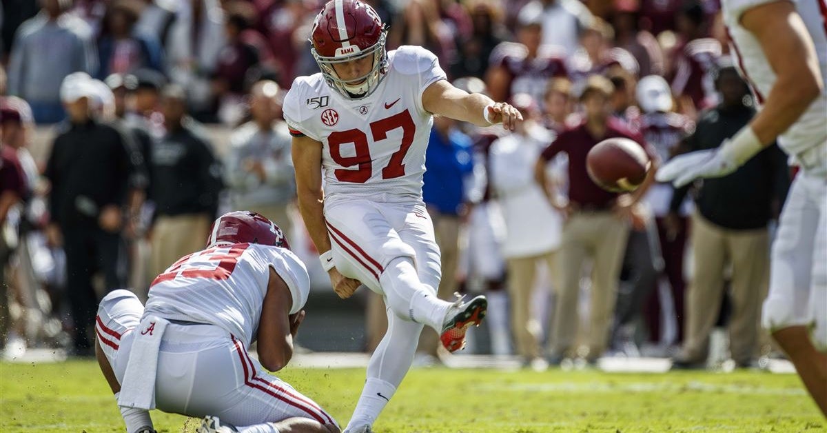 Alabama placekicker Joseph Bulovas announces transfer destination