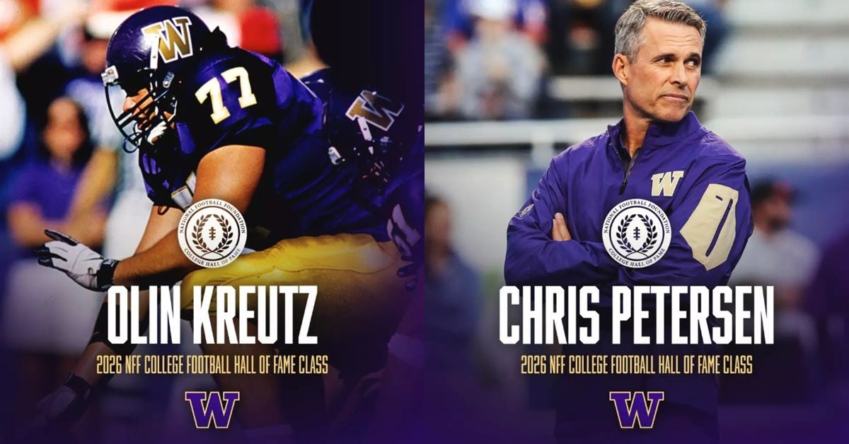 Kreutz, Petersen Named To College Football Hall of Fame Class Of 2026