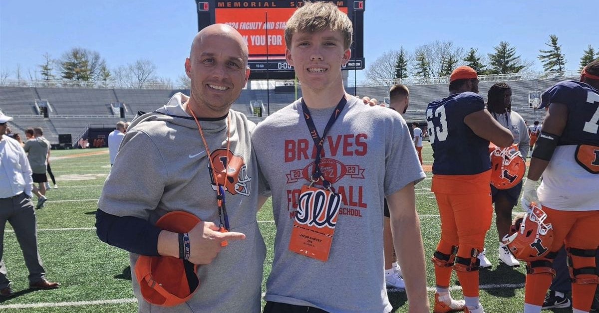 COMMIT: Illini flip 2026 Mt. Zion WR Jacob Harvey from Illinois State