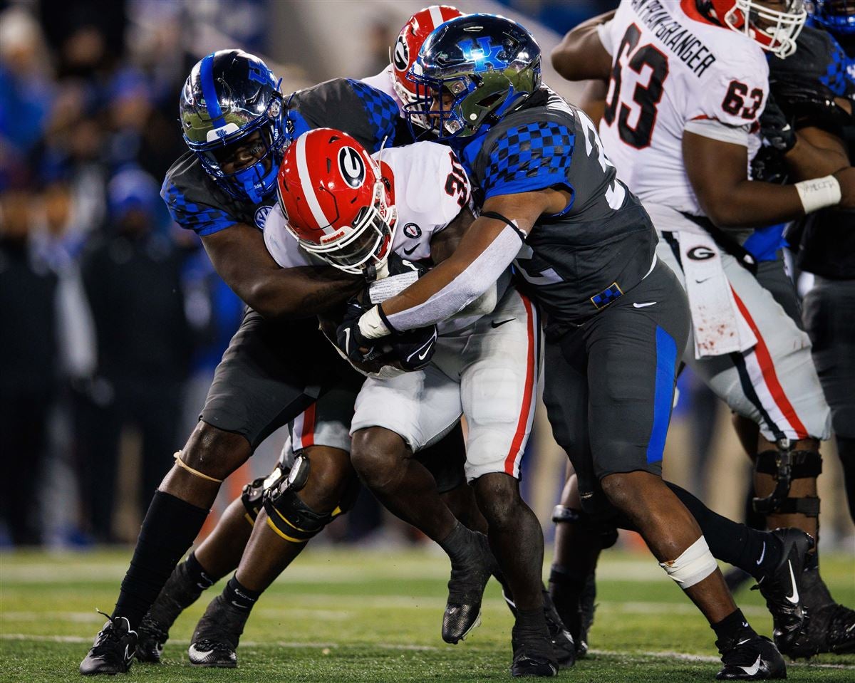 Cole Cubelic points to 2 position matchups for Georgia that will be ...