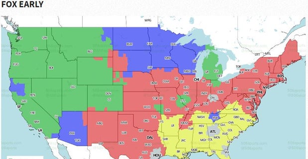 TV coverage map released for Packers vs. Cardinals TV coverage map released for Packers vs. Cardinals