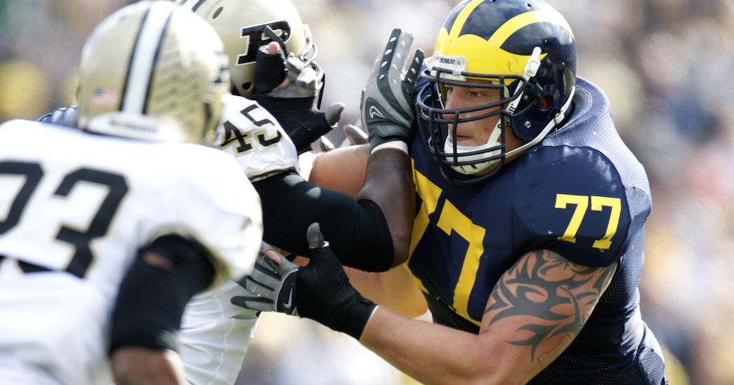 Jake Long challenges Jim Harbaugh, Michigan football