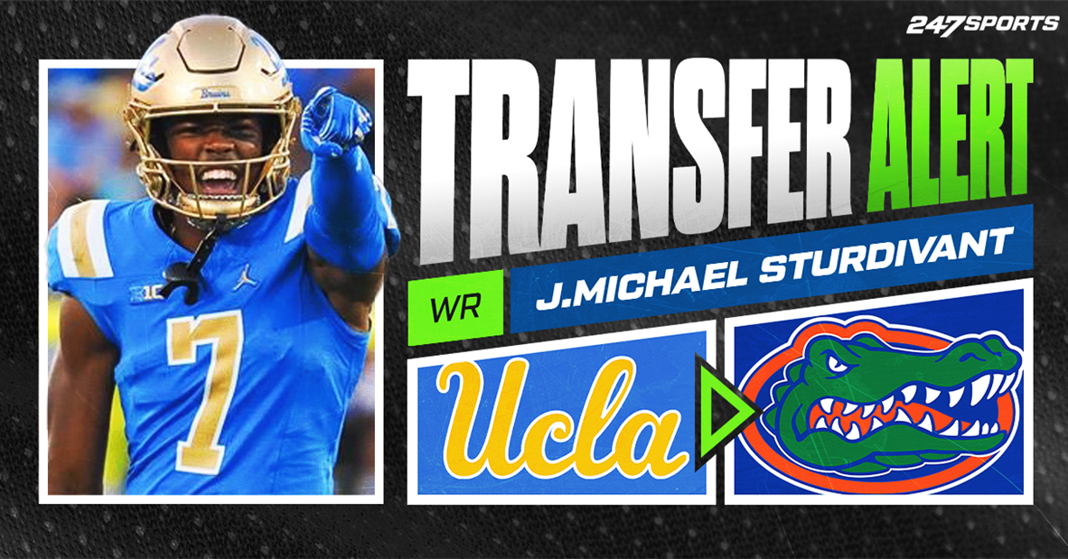 Gators add UCLA WR transfer J.Michael Sturdivant