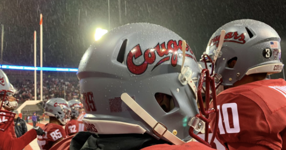 It's official: Cougs going throwback script on Apple Cup helmets