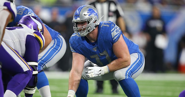 Frank Ragnow playing at Pro Bowl level key for Detroit Lions