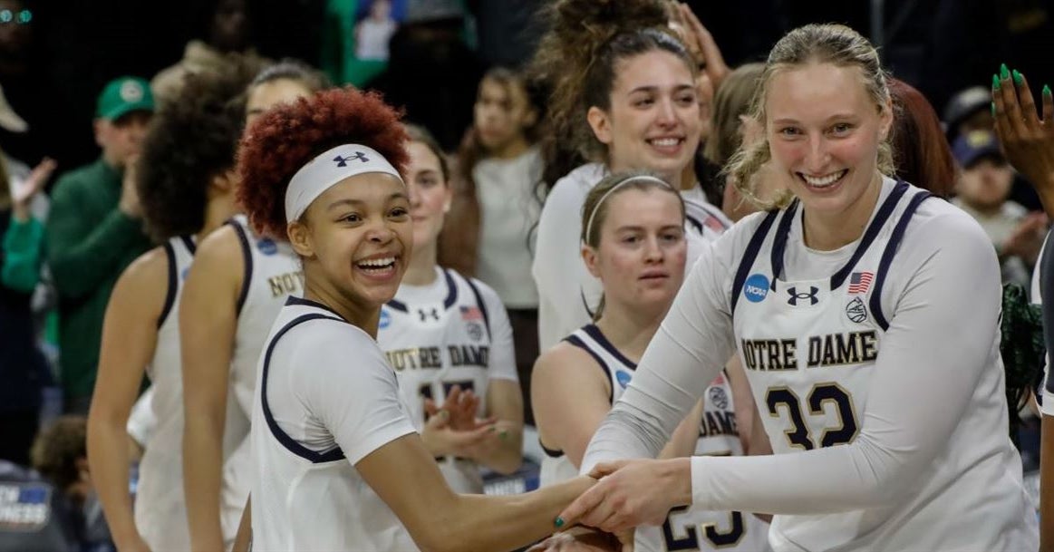 Notre Dame Sweet 16-bound after 76-55 win over Michigan
