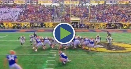WATCH: Florida fake field goal goes horribly wrong