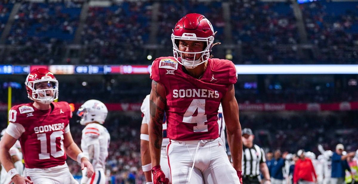 Oklahoma receiver Nic Anderson set a new record in Alamo Bowl