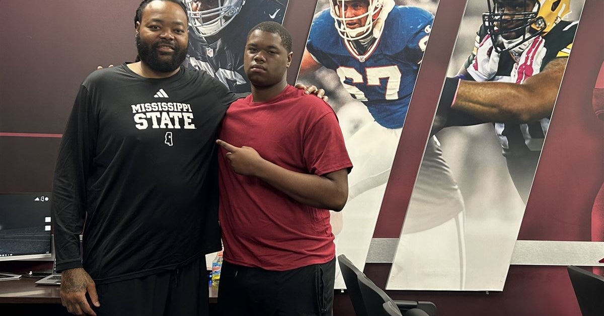 Checking in with 2027 offensive lineman Li'Marcus Jones