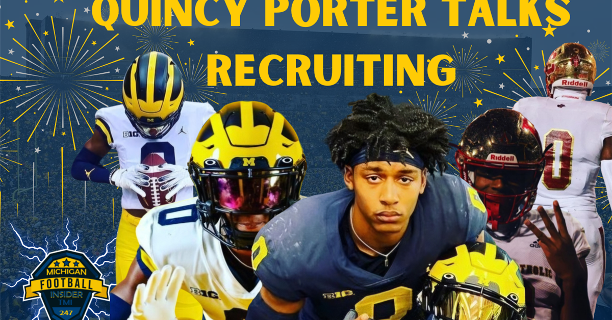 WATCH Top247 WR Quincy Porter talk recruiting and decision criteria