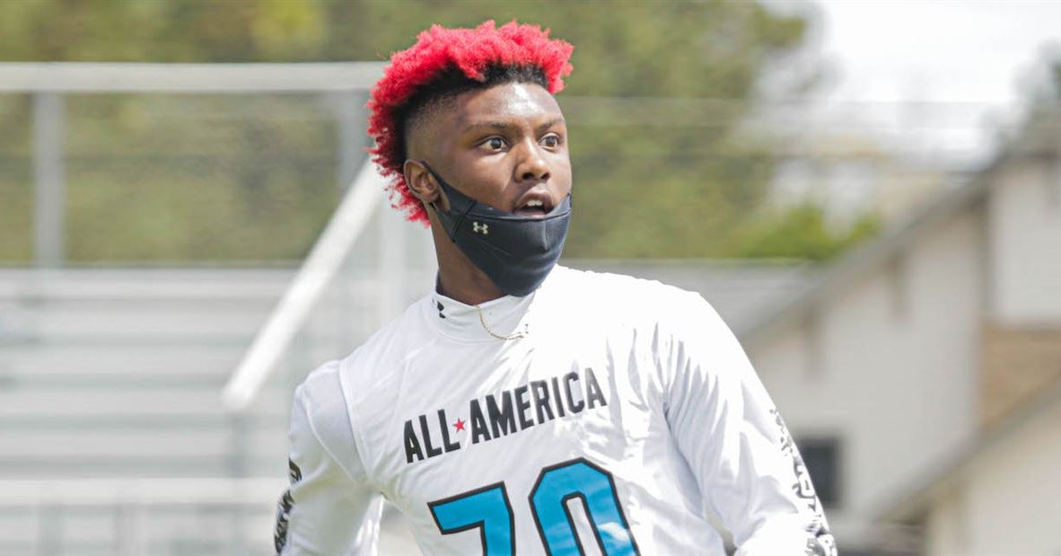 2023 WR Ayden Williams takes in Ole Miss Grove Bowl