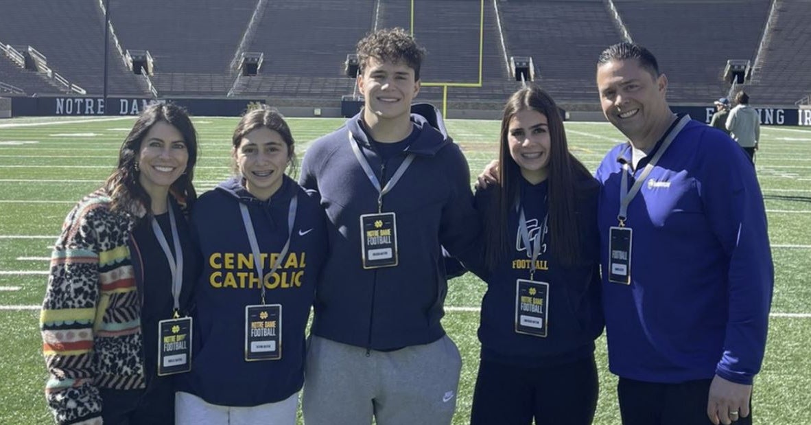 Pittsburgh Central Catholic LB Colsen Gatten Recaps Notre Dame Visit