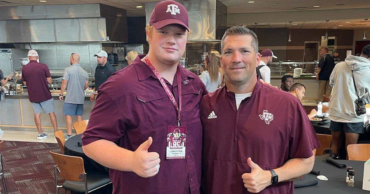 A&M legacy Connor Stroh has memorable night in Aggieland