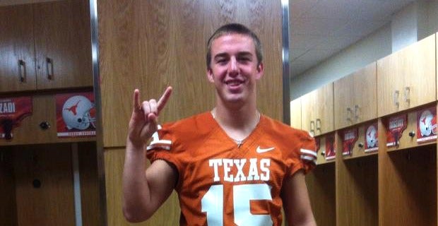 Meet Texas' No. 3 QB, Trey Holtz