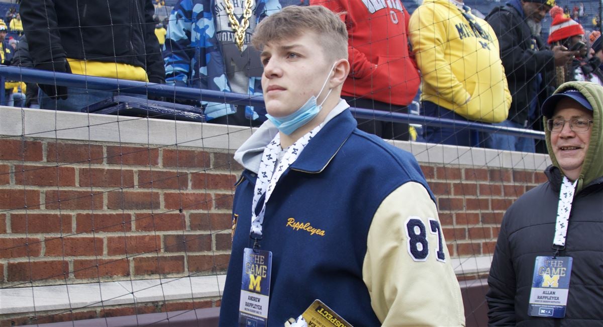 Michigan offer a 'big one' for 2023 four-star TE Andrew Rappleyea