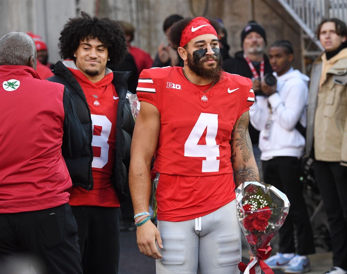 Sights and Sounds: Buckeyes celebrate their seniors with romp over ...