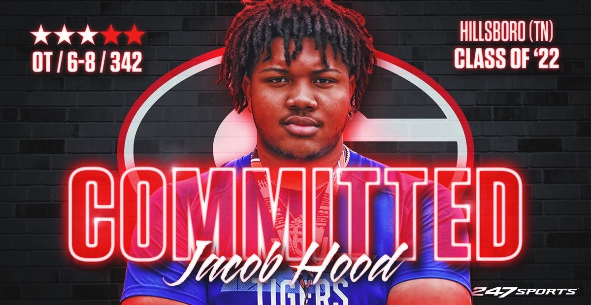 Massive OL Jacob Hood commits to Georgia