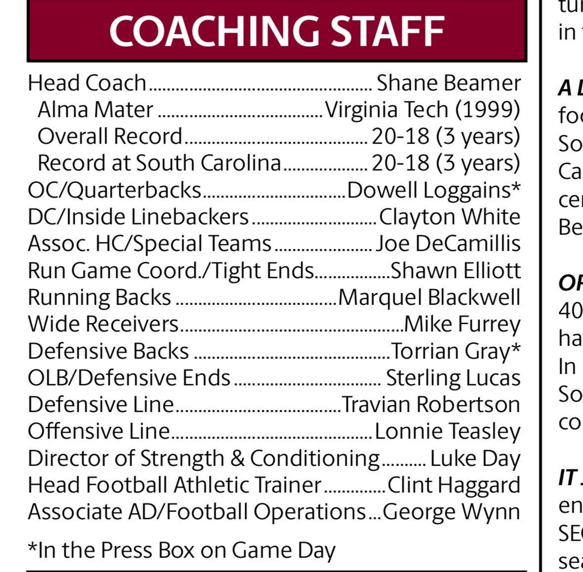 Coaches in the booth