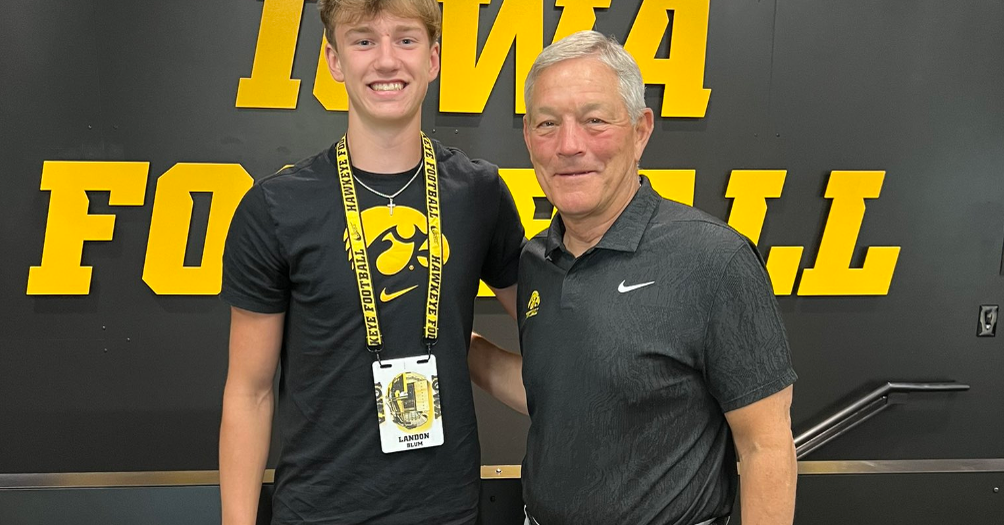 Iowa offers Woodbine 2027 athlete Landon Blum: "I'm excited to see how ...