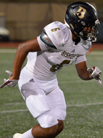 Justin Woodley, The Bishop's School, Inside Linebacker
