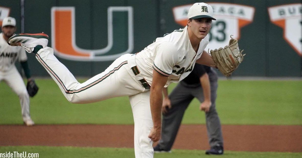 J.D. Arteaga announces rotation for No. 22 Miami in opening weekend ...