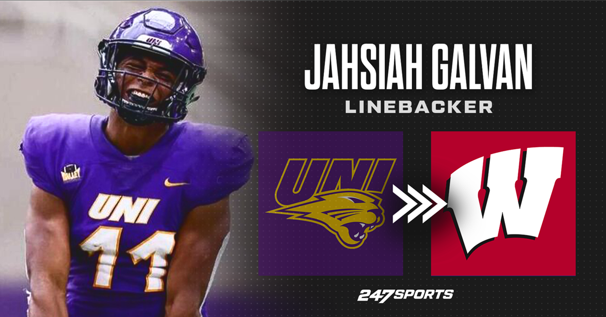 What is Wisconsin getting with UNI star LB transfer Jahsiah Galvan?