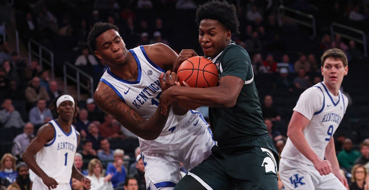 3-point shooting comes alive as Michigan State rolls Kentucky in ...