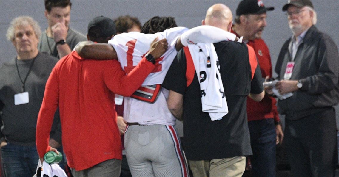 Ohio State's Ja'Had Carter suffers knee injury at practice; Buckeyes ...