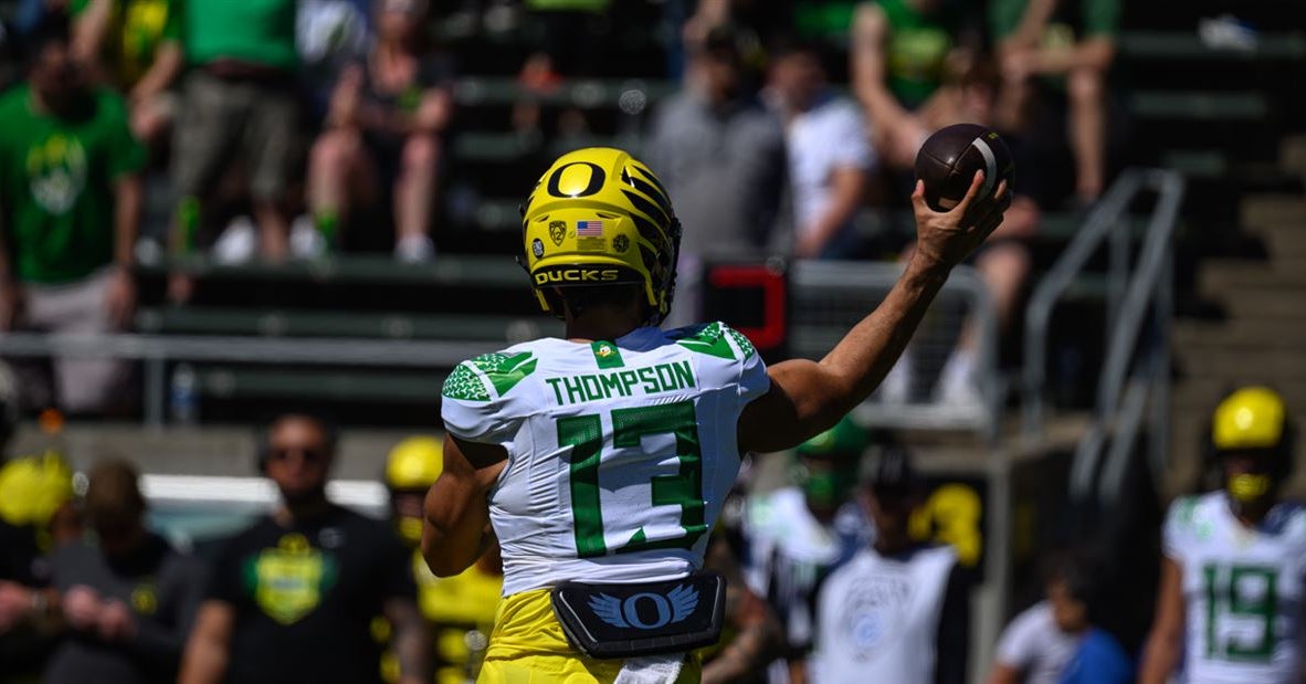 Ty Thompson showed it all during 2023 Spring Game