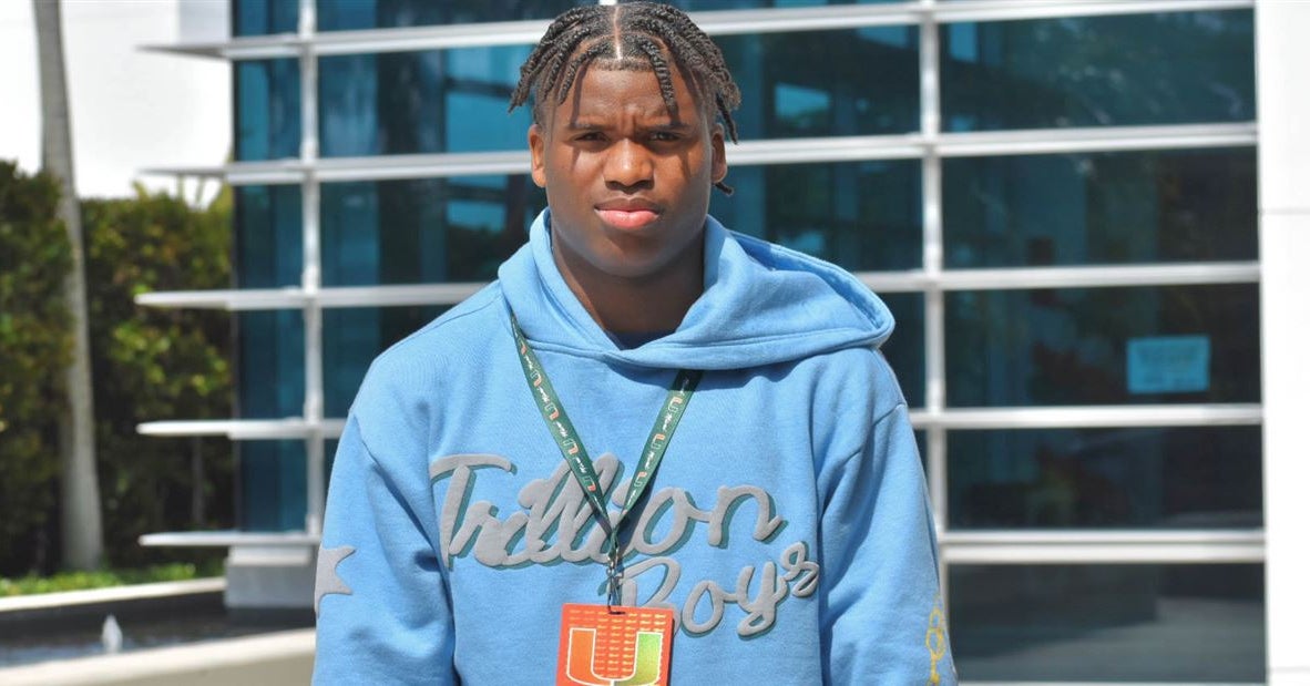 Miami made a strong impression on 5-star WR Ryan Wingo on Saturday