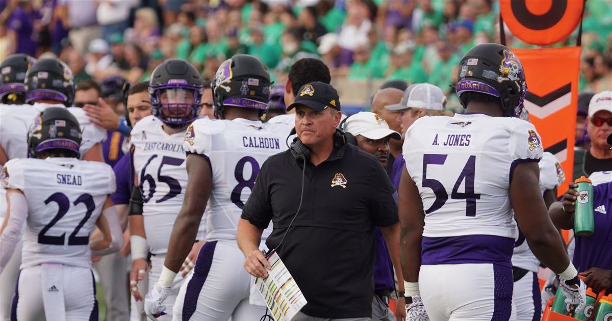 Everything ECU coach Mike Houston said during his Charleston Southern ...