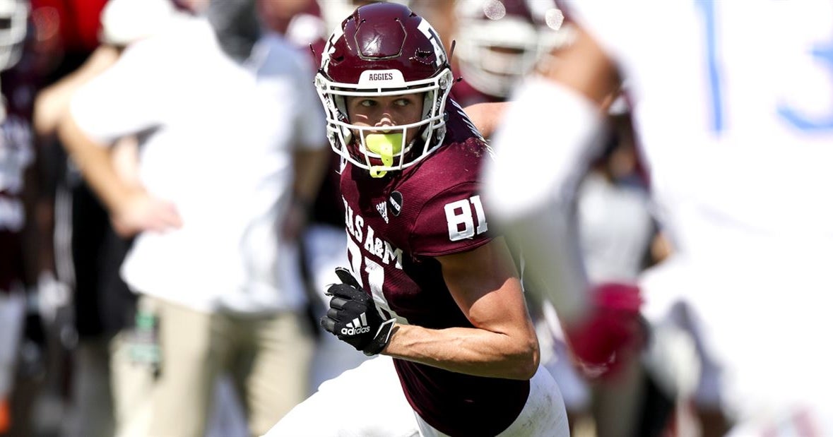 A&M WR Caleb Chapman looks to have had successful surgery