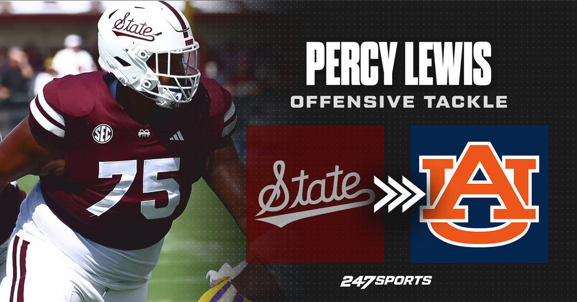 Auburn lands Mississippi State OT transfer Percy Lewis