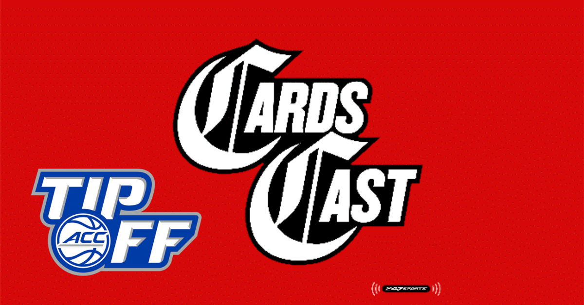 Cards Cast: Olivia Cochran, Mackenly Randolph at the ACC Tipoff