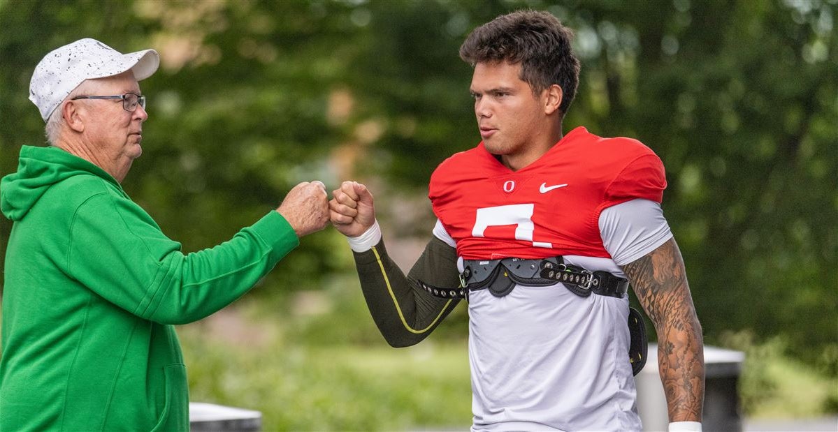 Everything Oregon QB Dillon Gabriel said after Tuesday's practice