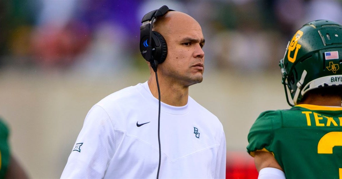 Baylor football coach Dave Aranda updates Kalon Barnes, Christian ...