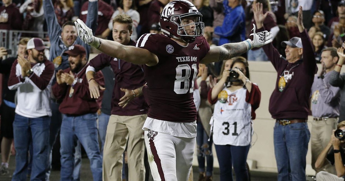 Texas A&M TE Sternberger declares for the NFL Draft