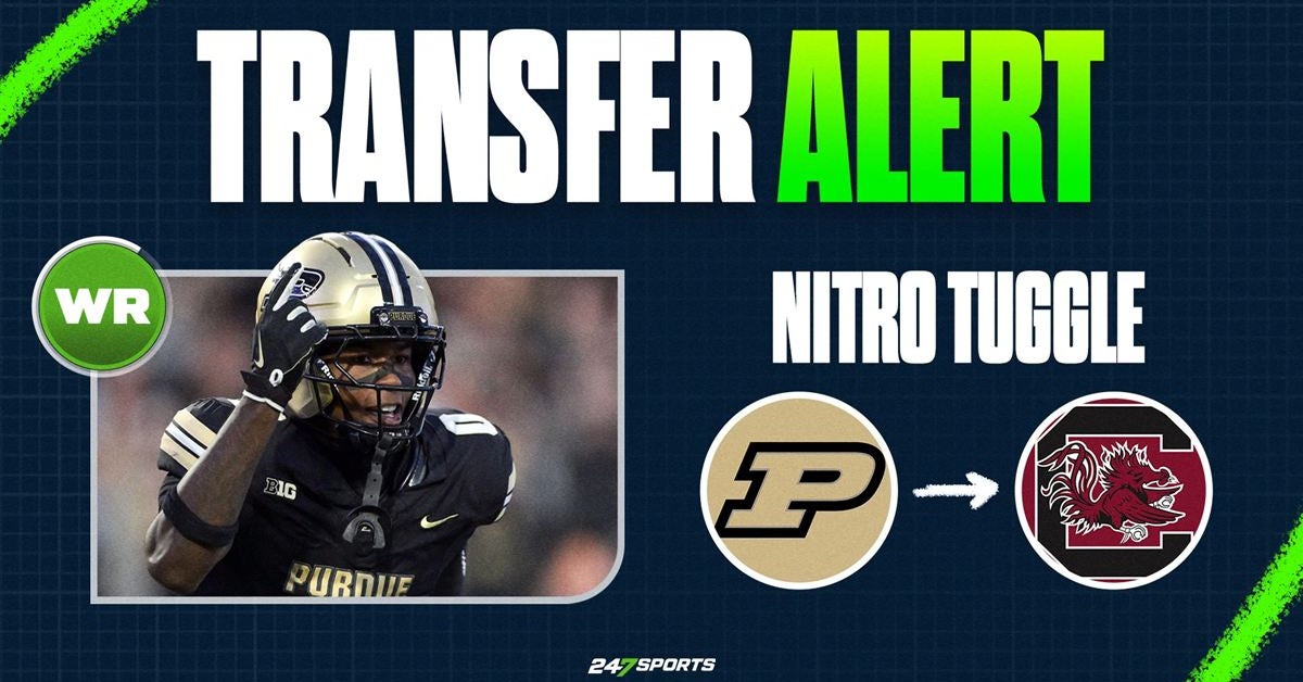 Purdue wide receiver Nitro Tuggle commits to South Carolina
