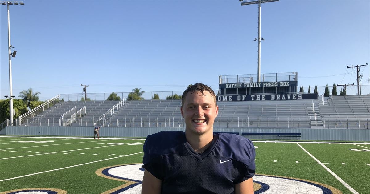 Catching up With '19 Stanford Recruit Cole Aubrey